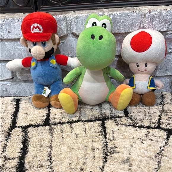 Nintendo | Toys | Super Mario Plush Set | Poshmark